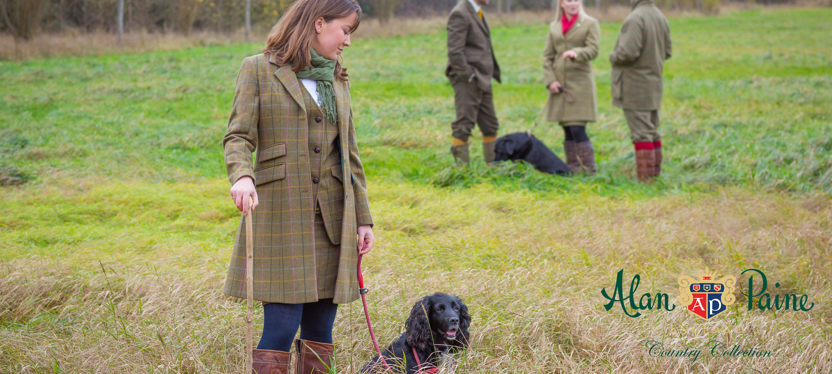 Traditional tweeds from Alan Paine