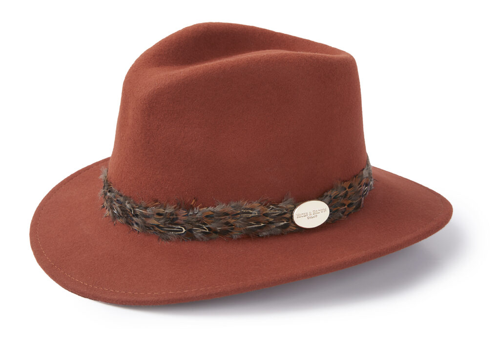 Hicks & Brown Suffolk Fedora | New Cinnamon Colourway - Outdoor and ...